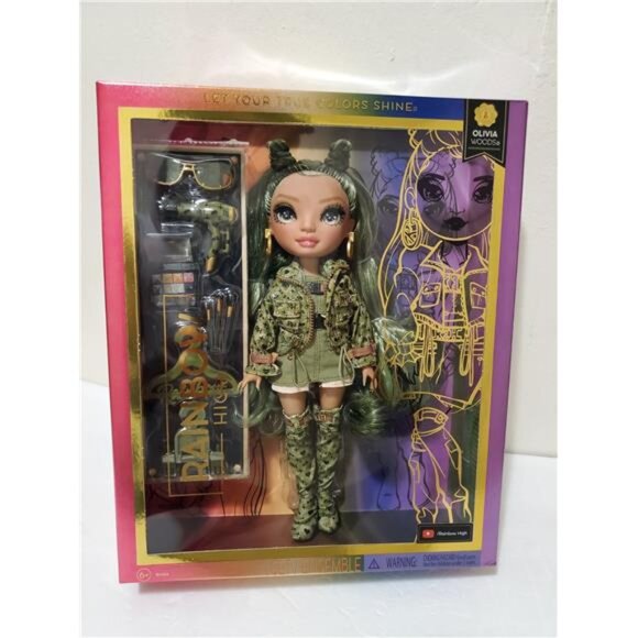 Rainbow High | Toys | Rainbow High Or Shadow High Olivia Camo Green ...